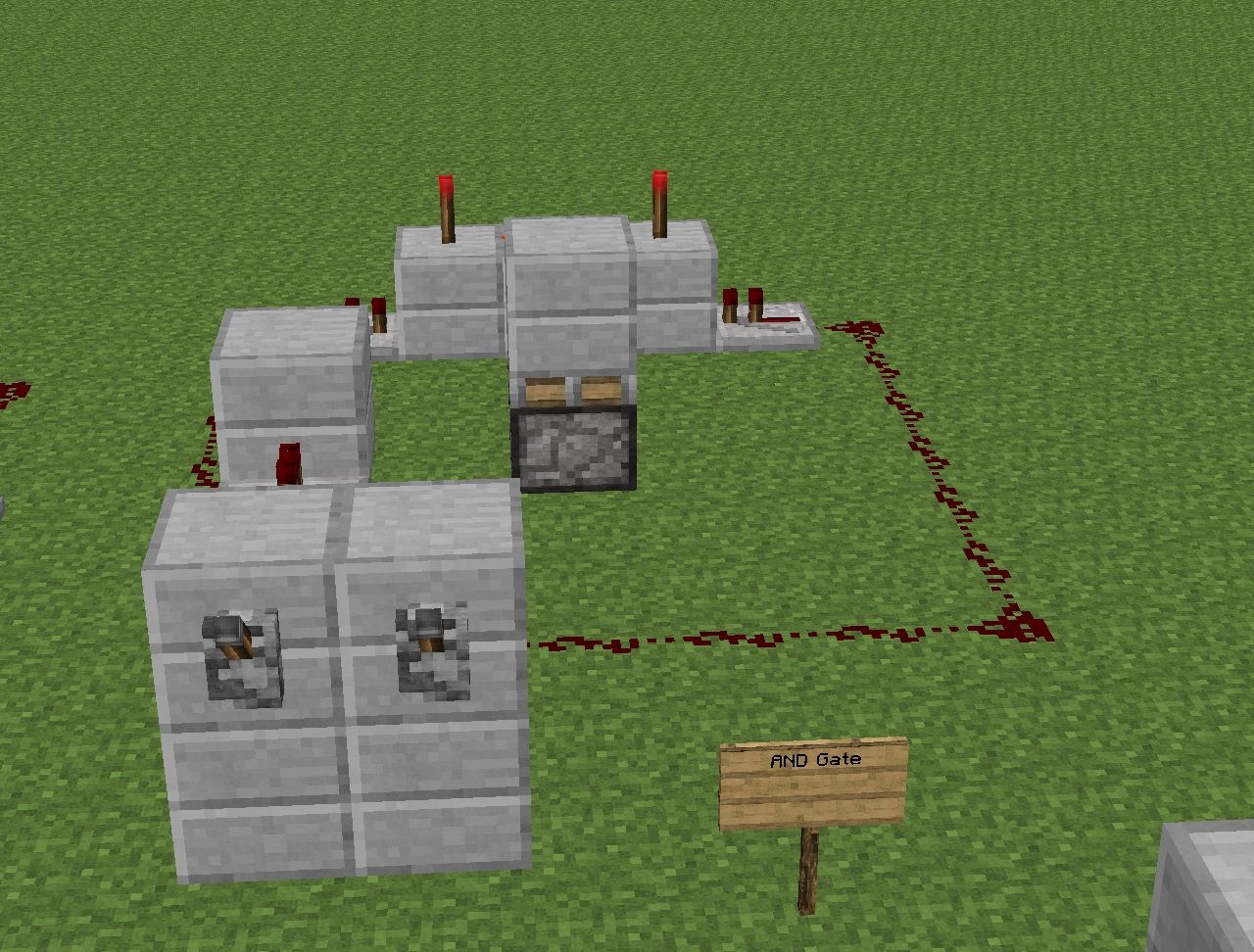 Volt's Basic Redstone Control Minecraft Map
