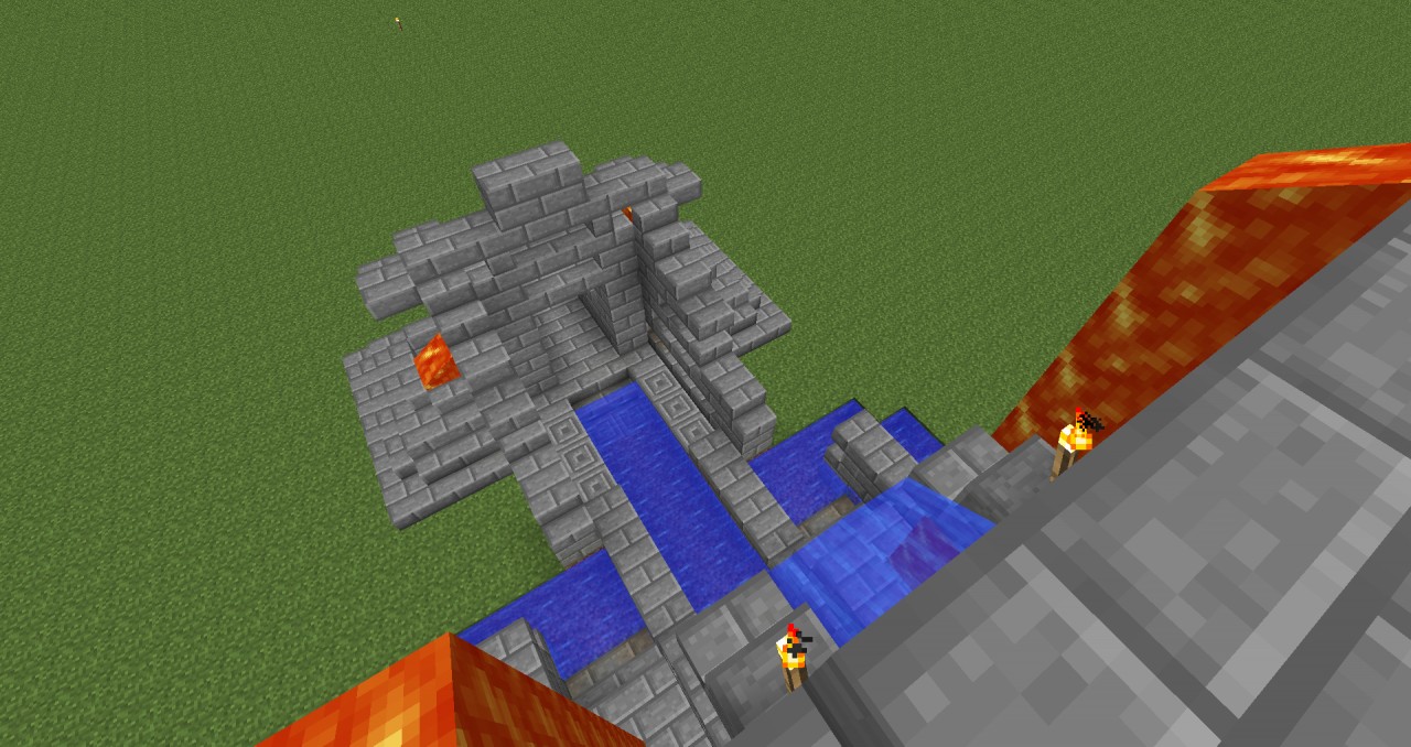 Infinitely Wide Piston Bridge Tutorial Minecraft Map