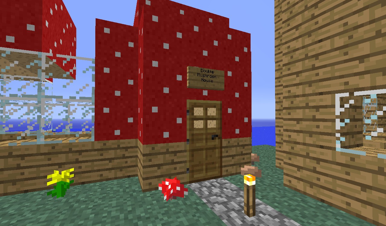 Mushroom Village Minecraft Map