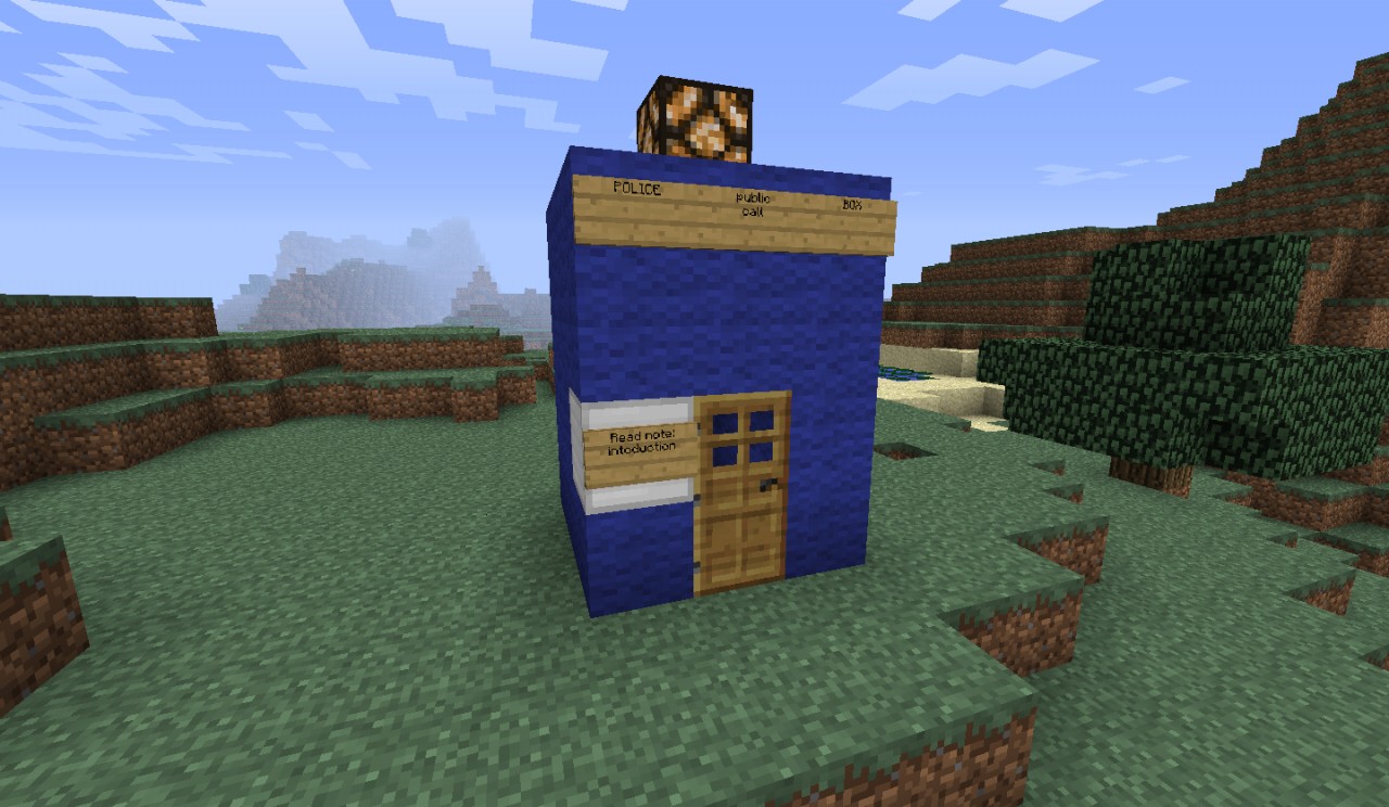 Doctor who: The blocks of time Minecraft Map