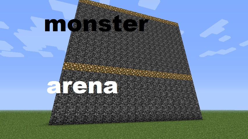 Monster Arena [ FIXED ] Minecraft Map