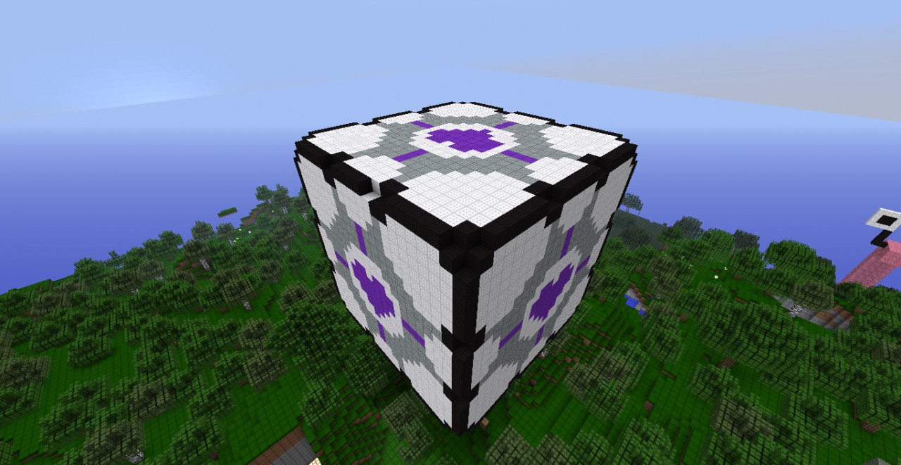 Companion Cube Minecraft Map