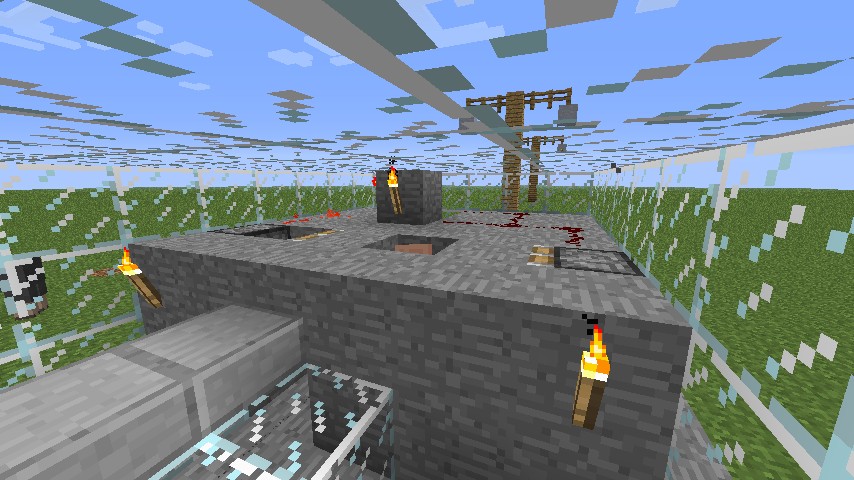 Long Distance Tripwire Transmission (LDTT) Minecraft Map