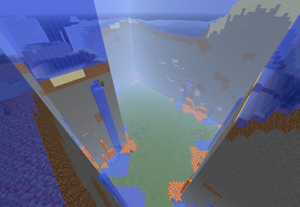 Bugged World Minecraft Map