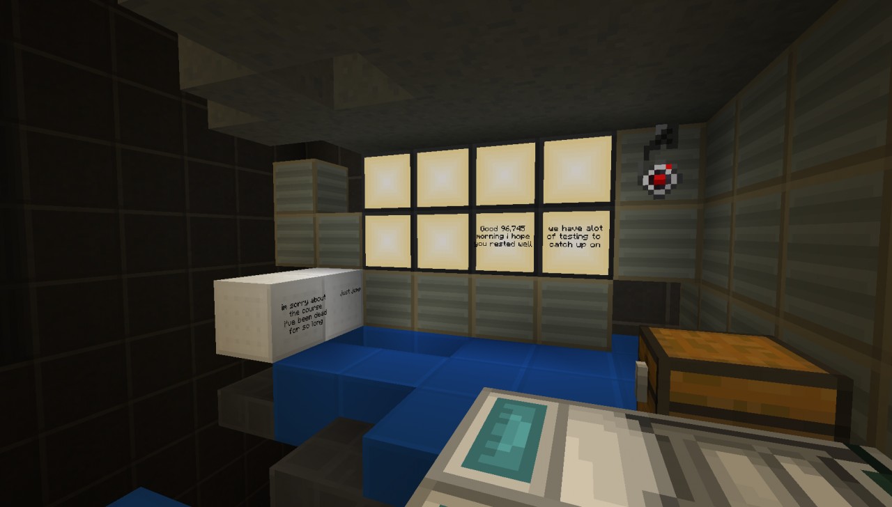 Aperture labs adventure map (so far) Minecraft Map