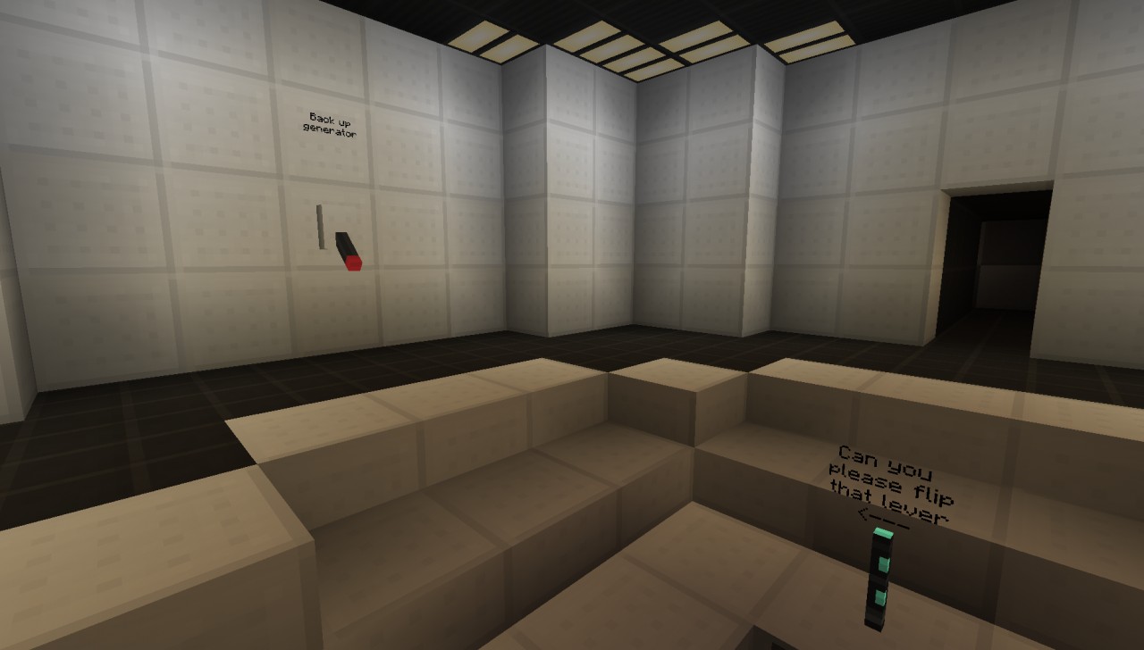 Aperture labs adventure map (so far) Minecraft Map