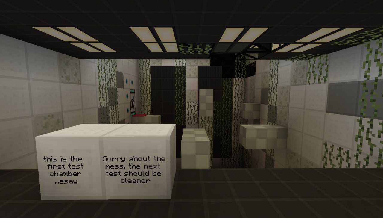Aperture labs adventure map (so far) Minecraft Map
