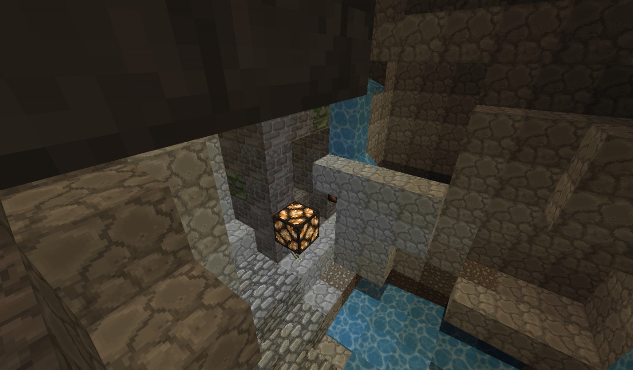 underground survival Minecraft Map