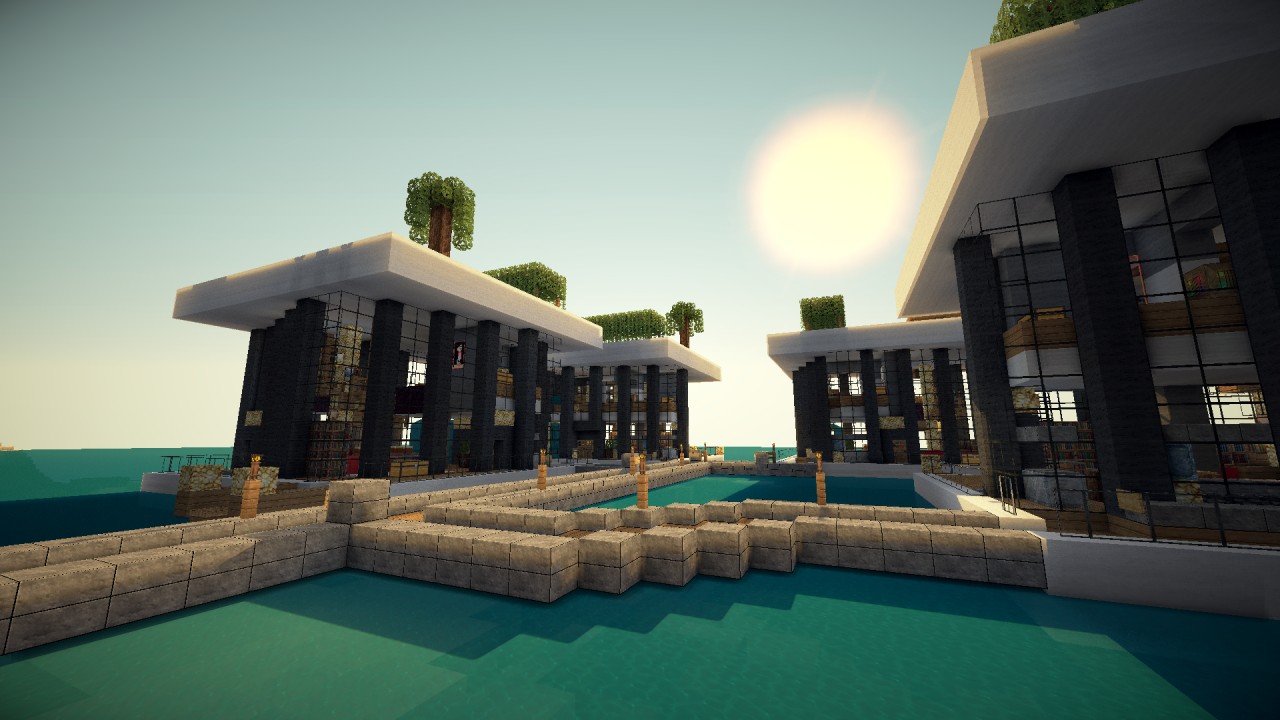 Nurai Water Resort Minecraft Map