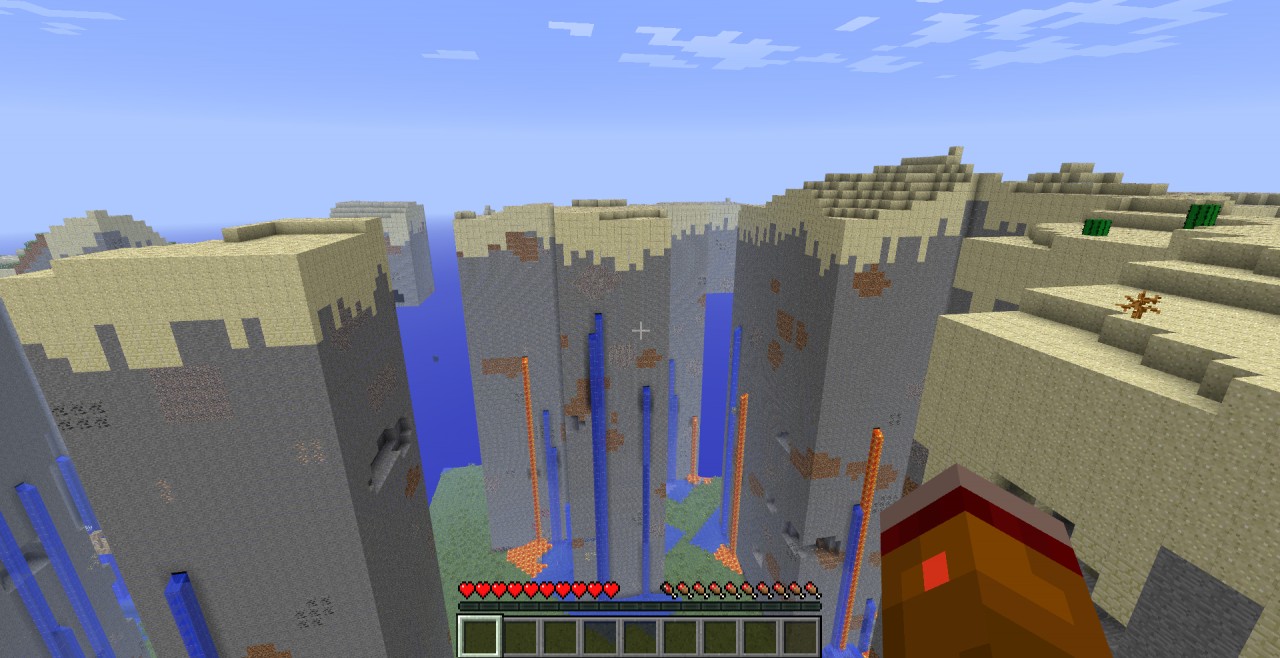 Epic World! With Holes on it! Minecraft Map