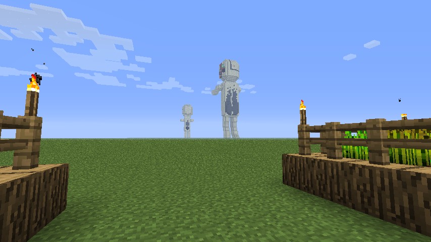 SCP-173 Model Minecraft Map