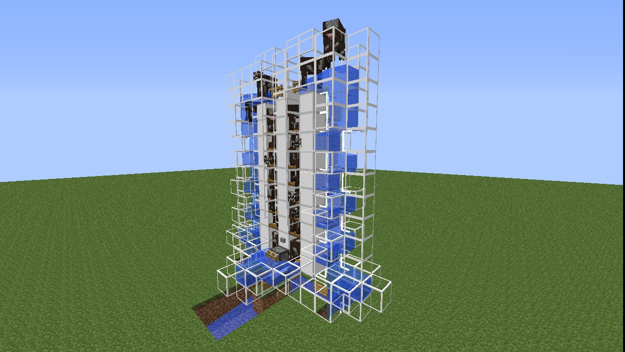 Vertical Animal Breeding Machine Minecraft Map