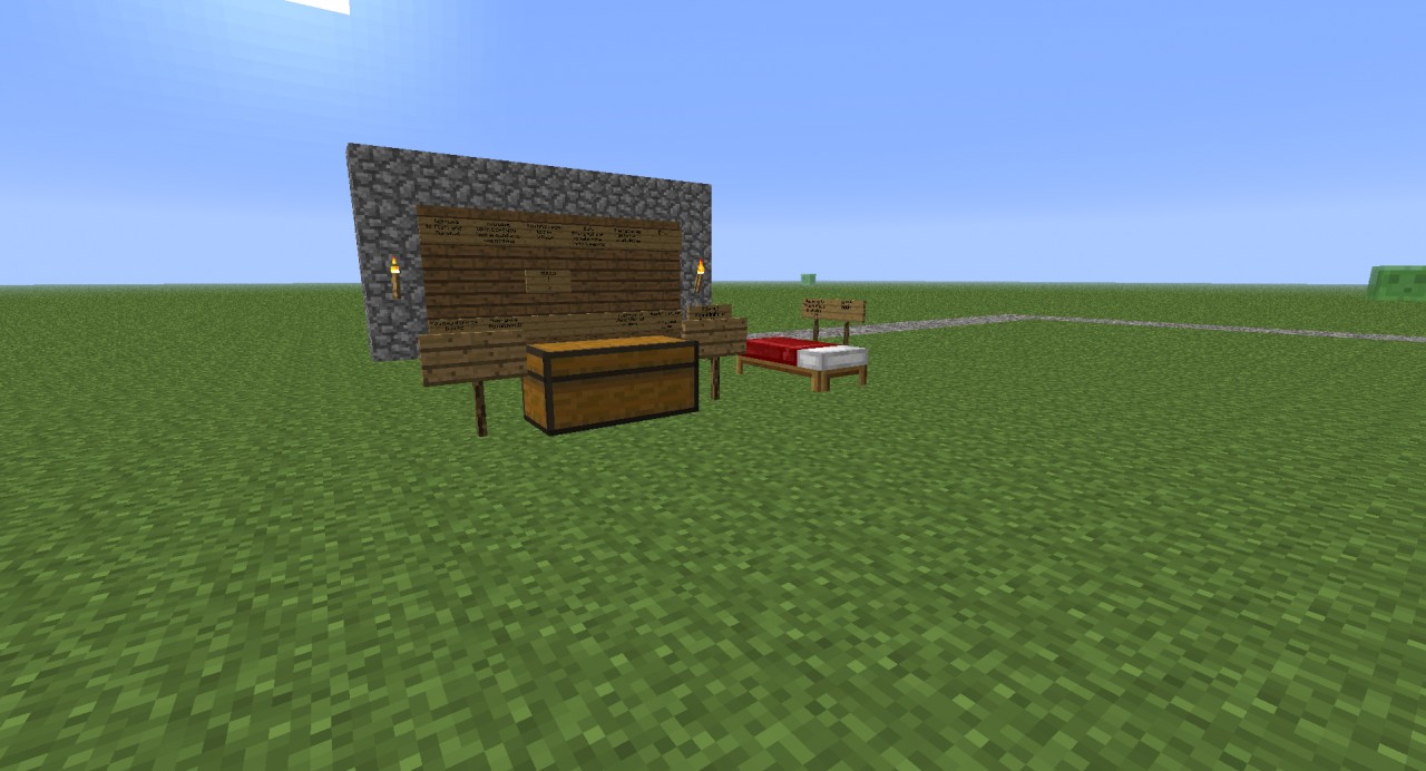 Flat Land Survival Minecraft Map