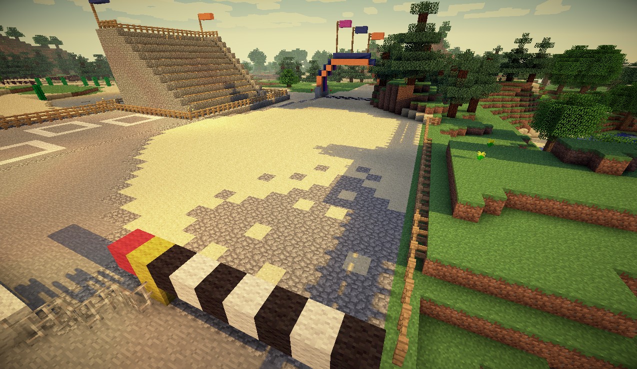 Rally Track - WRC Minecraft Map