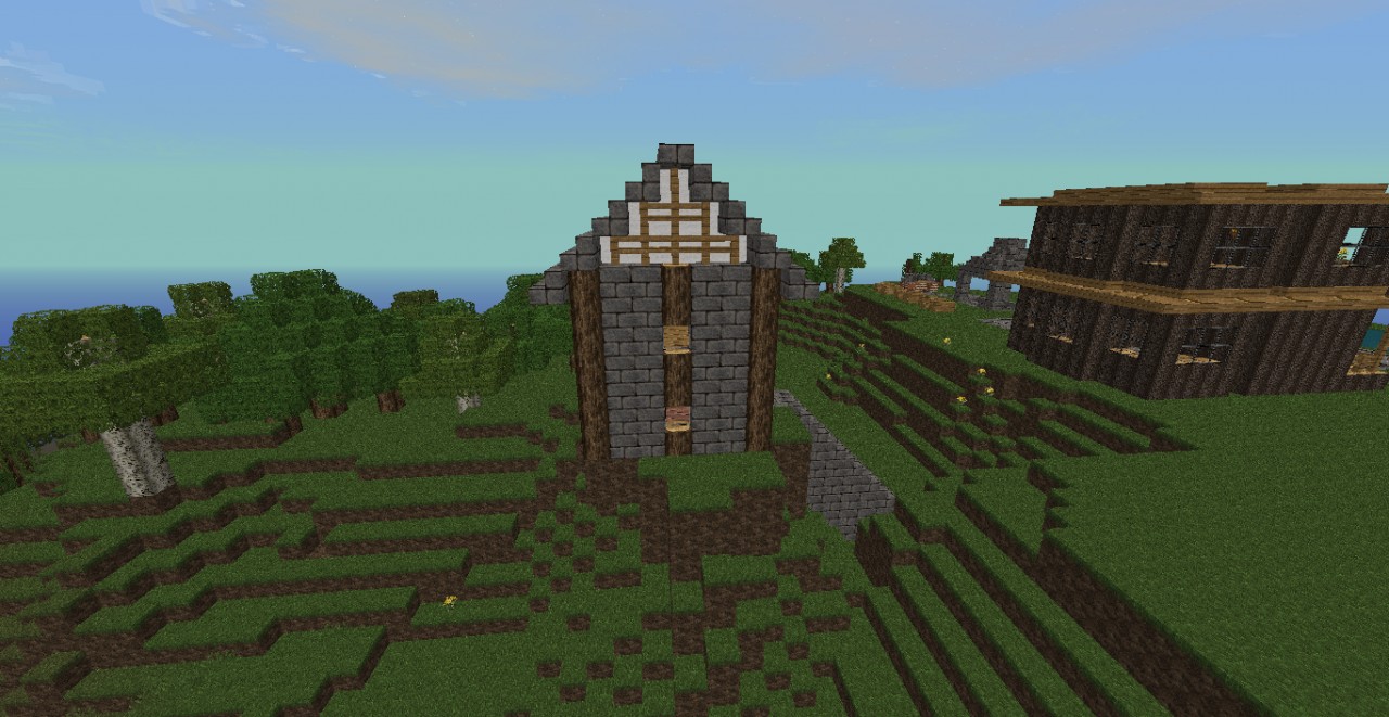 Medieval middle class house Minecraft Map