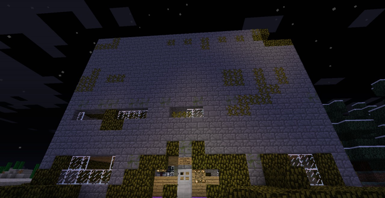 Post-apocalyptic building (Could be used in survival games) Minecraft Map