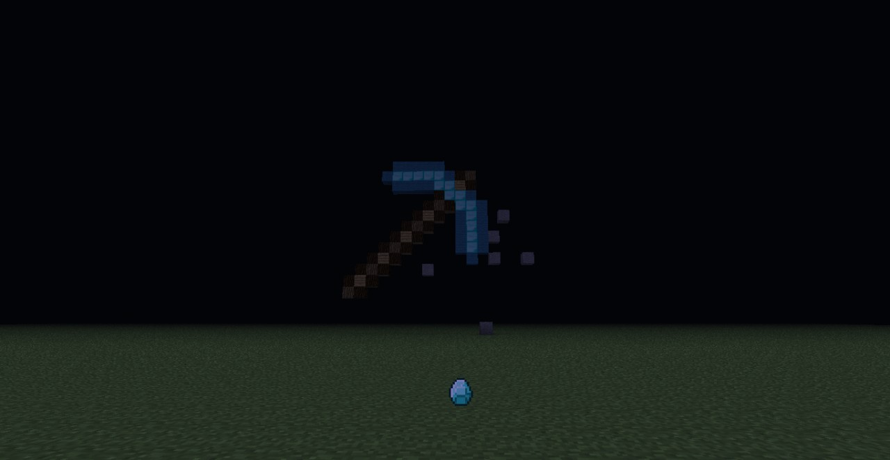 Diamond Pickaxe Minecraft Map