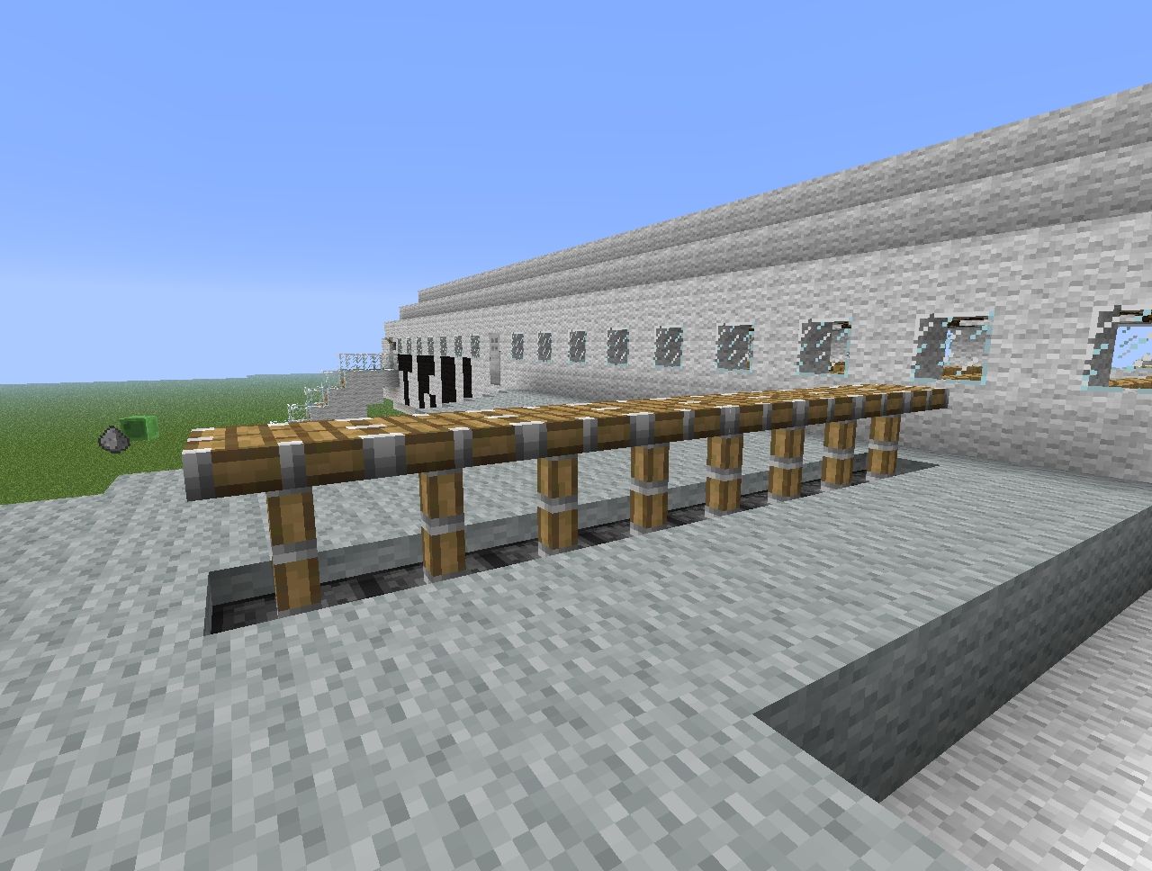 Airbus A321 Minecraft Map