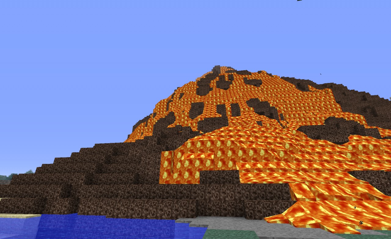 Mt. Morte ai canadesi - Volcano Minecraft Map