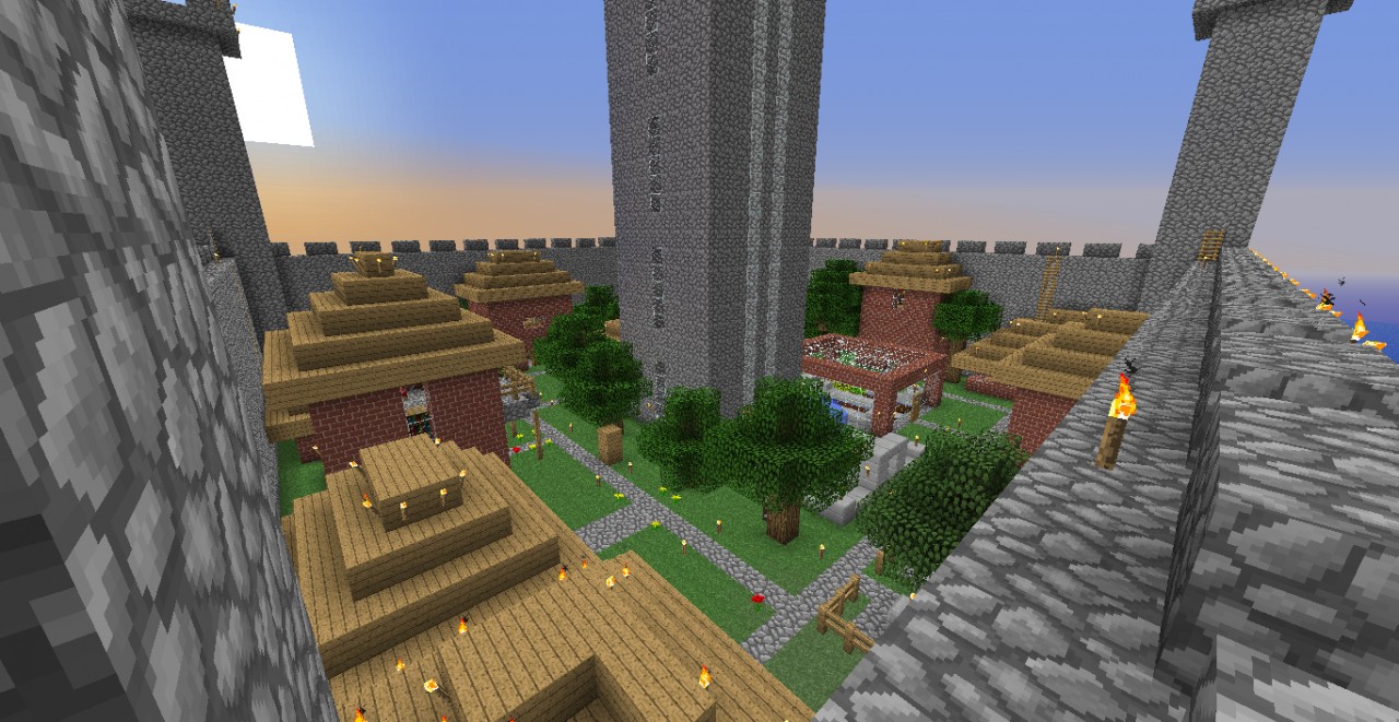 Cobblestone Castle Minecraft Project