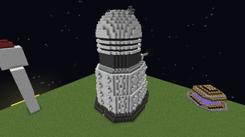 Dalek from Doctor Who. Minecraft Map