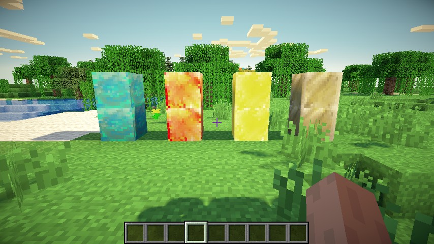[1.2.5] Elemental Blocks Mod v1.1 - Now with Skystone! Minecraft Mod