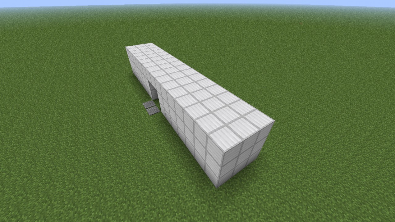 Simple 2x2 Piston Door Minecraft Map