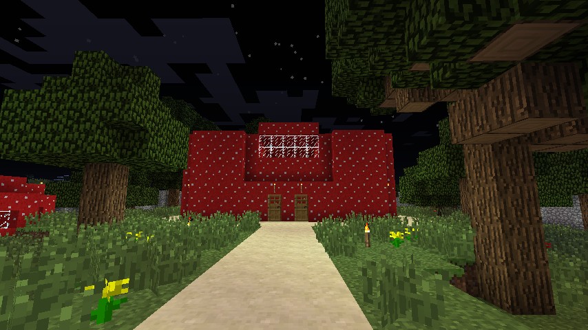 Mushroom Village Minecraft Map