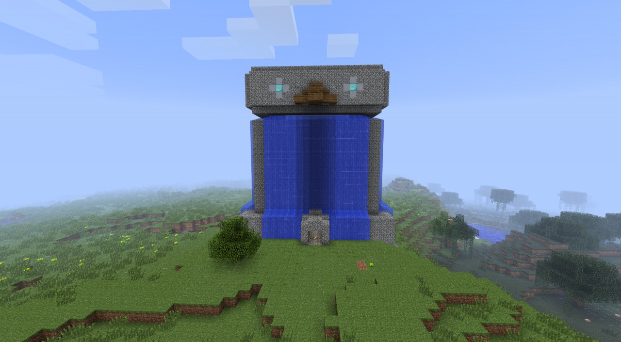 Nice castle with water Minecraft Map