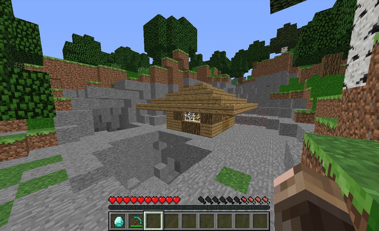 diamond adventure Minecraft Map