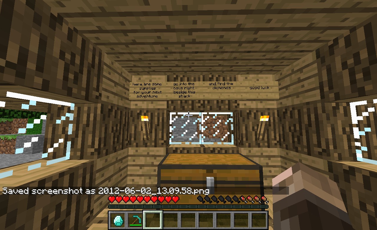 diamond adventure Minecraft Map