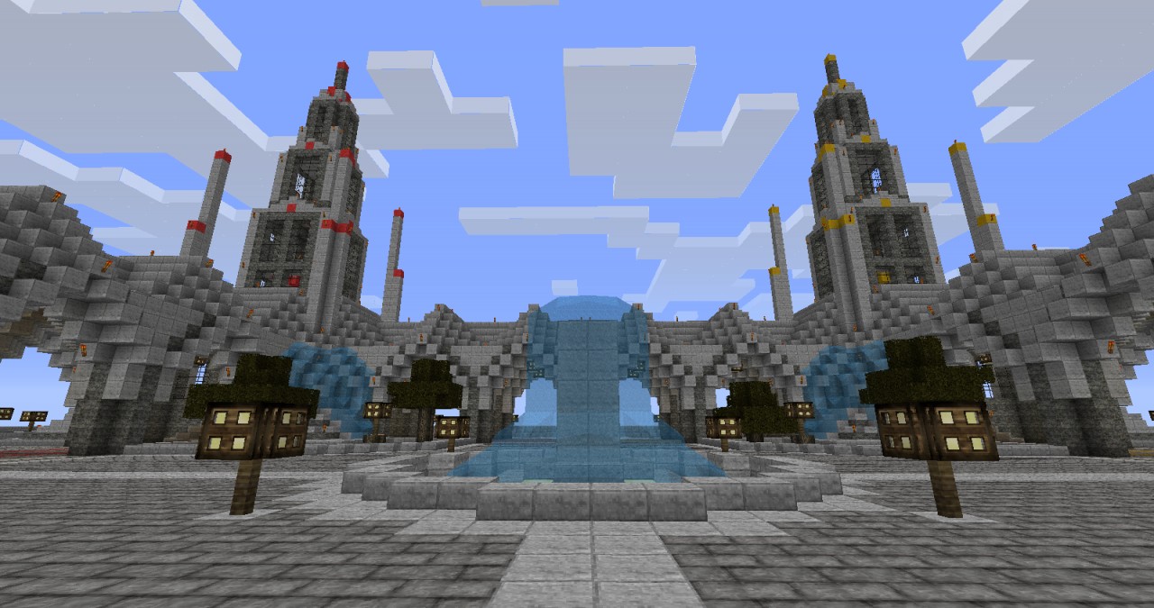 MineCloud Lobby Minecraft Map
