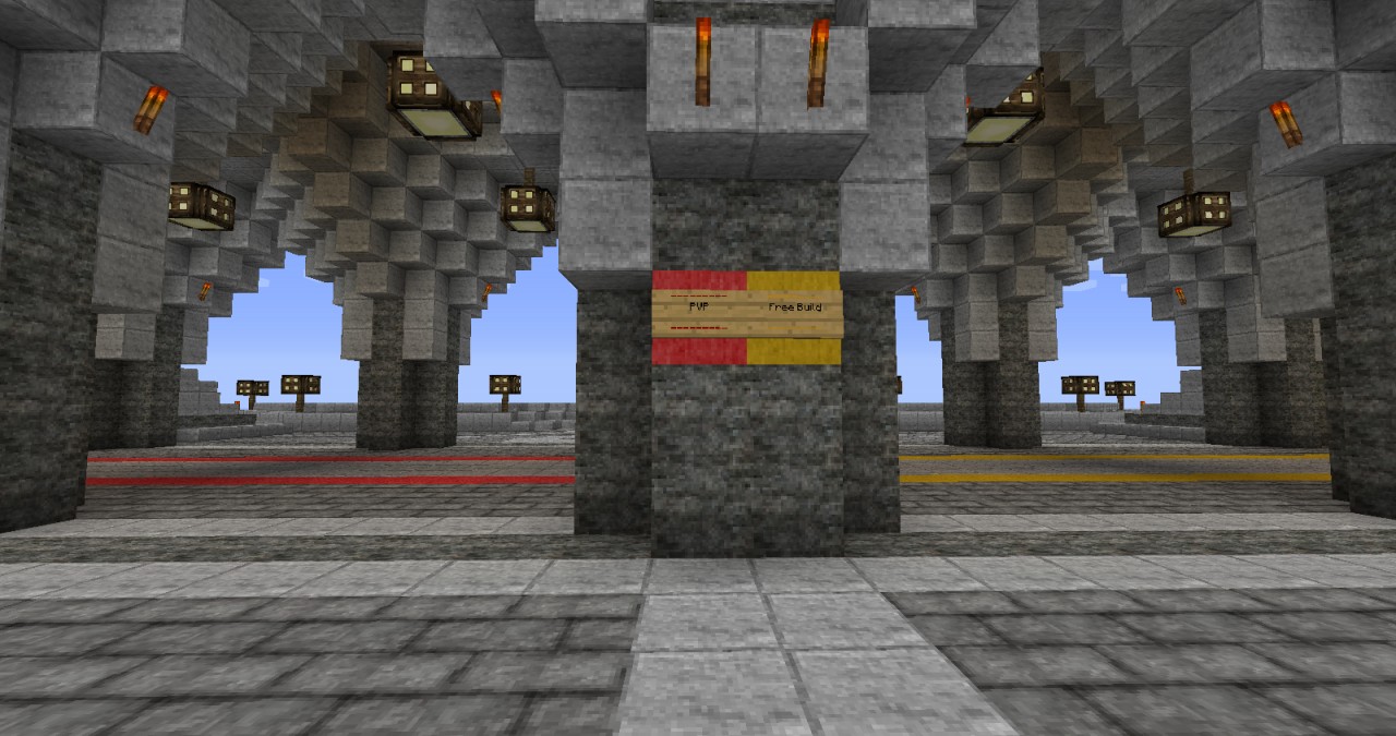MineCloud Lobby Minecraft Map