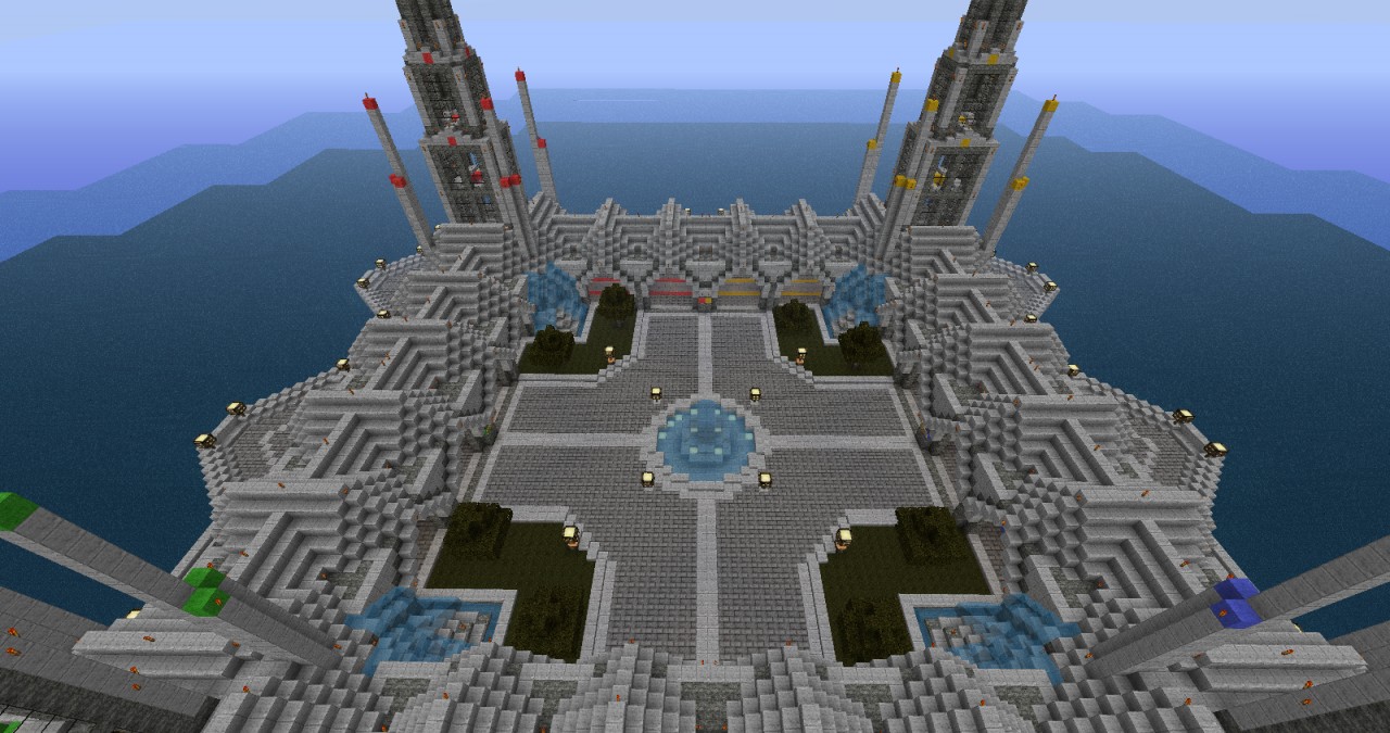 MineCloud Lobby Minecraft Map
