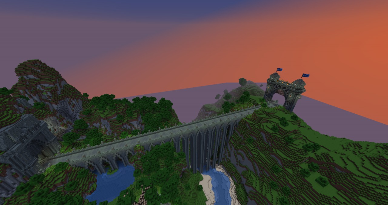 Dwarven city-underground city Minecraft Map