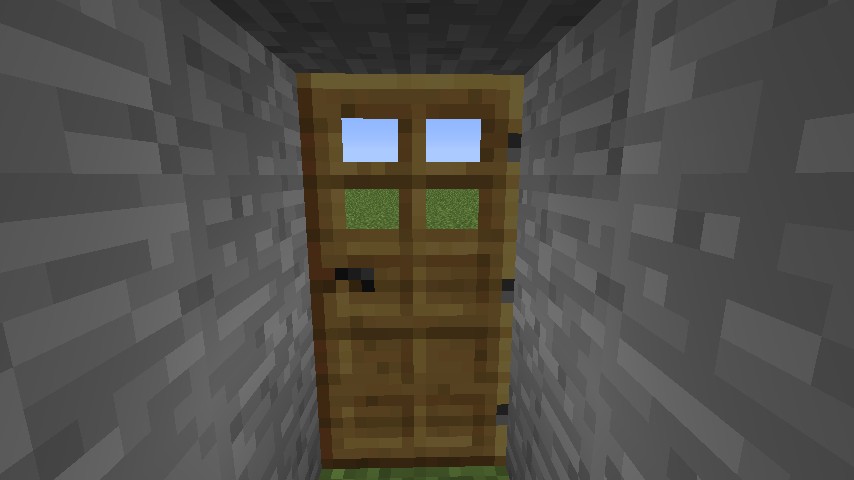 giant statue of steve with tnt for a big explosion Minecraft Map