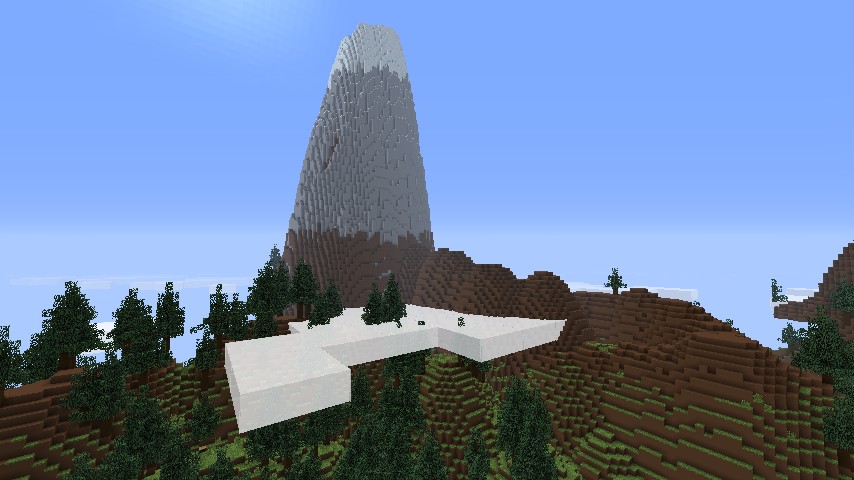 Mountain Terrain world! (Custom Terrain) Minecraft Map