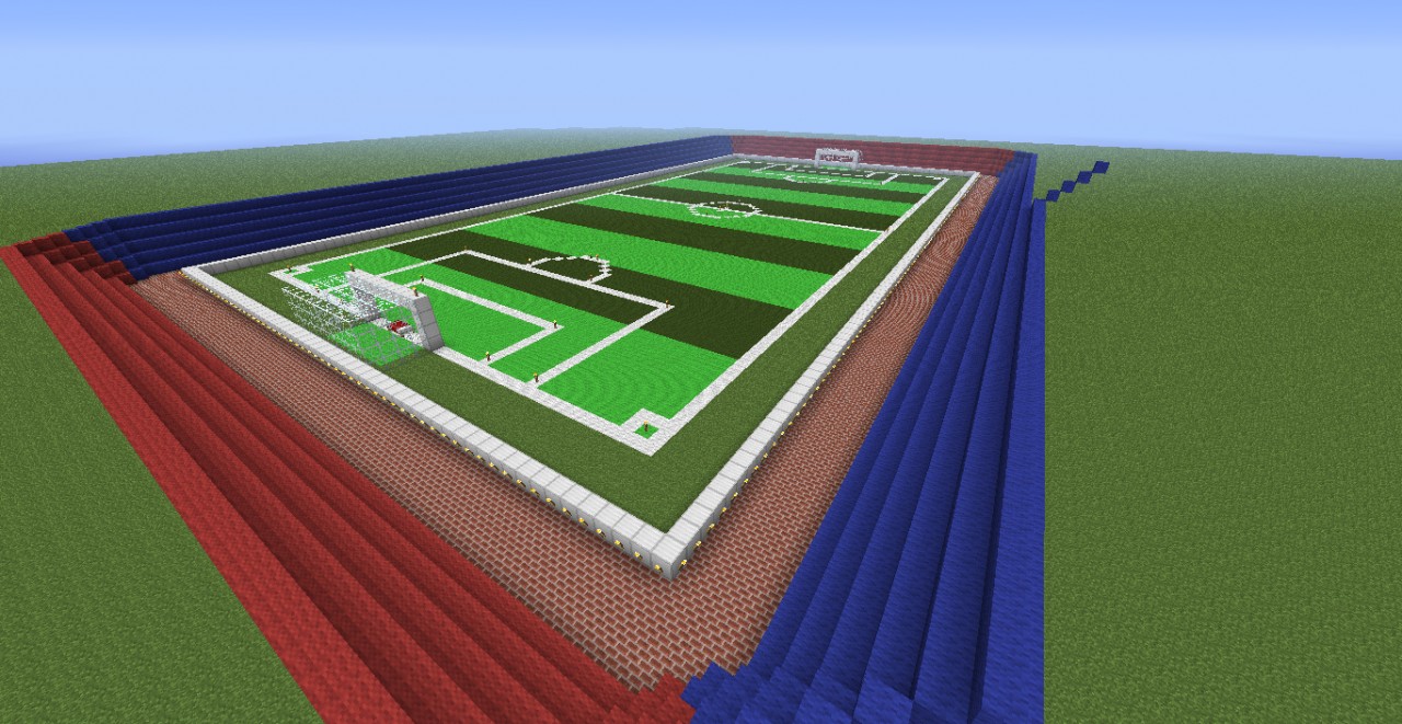 Minecraft Football Stadium Mega Build Minecraft Map