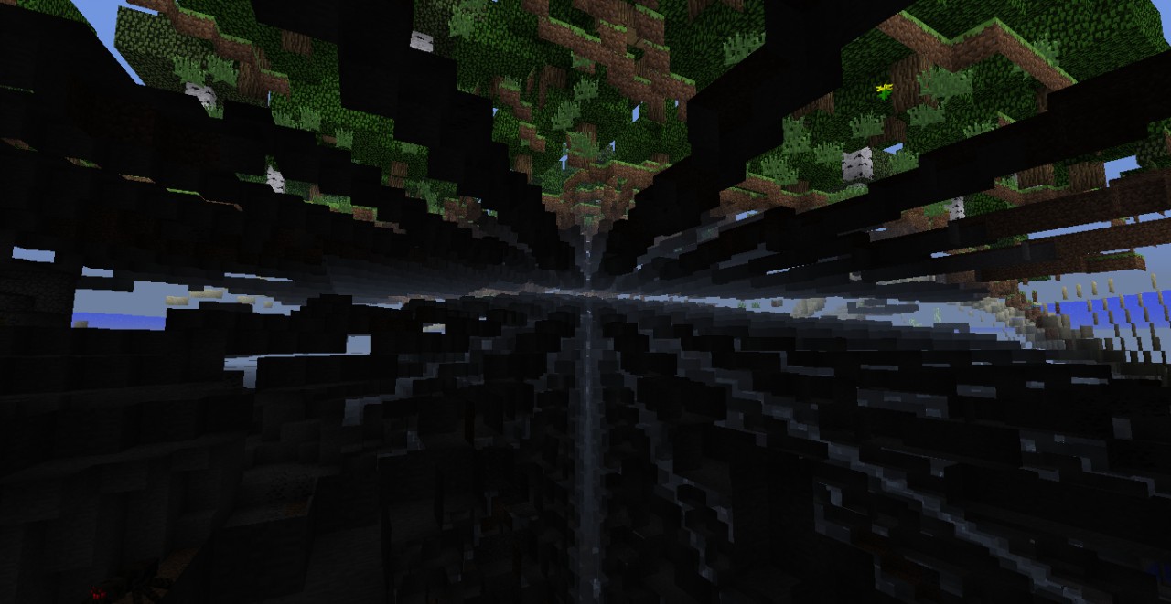 WEIRD GLITCH FOR MINECRAFT