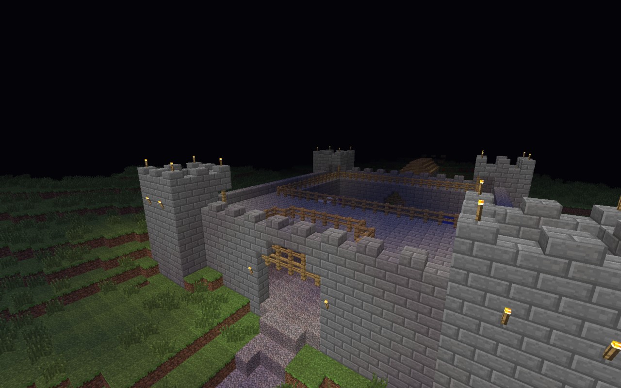 Weekend Project - Castle w/ Archery and Melee Arenas and Village ...