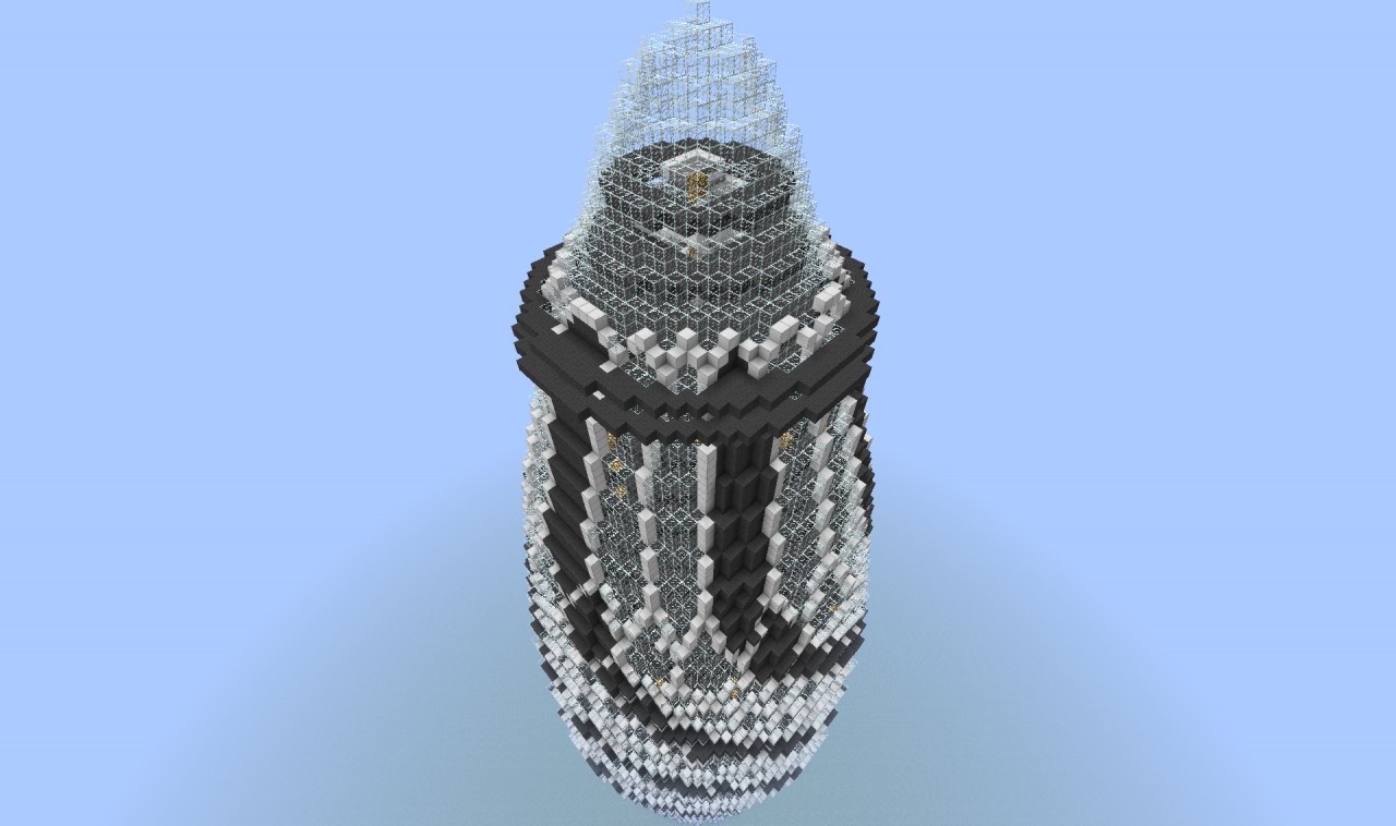 30 St Mary Axe - aka Gherkin Minecraft Map