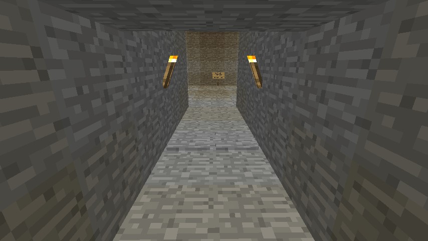 The Cave: Secret underground cave/home Minecraft Map