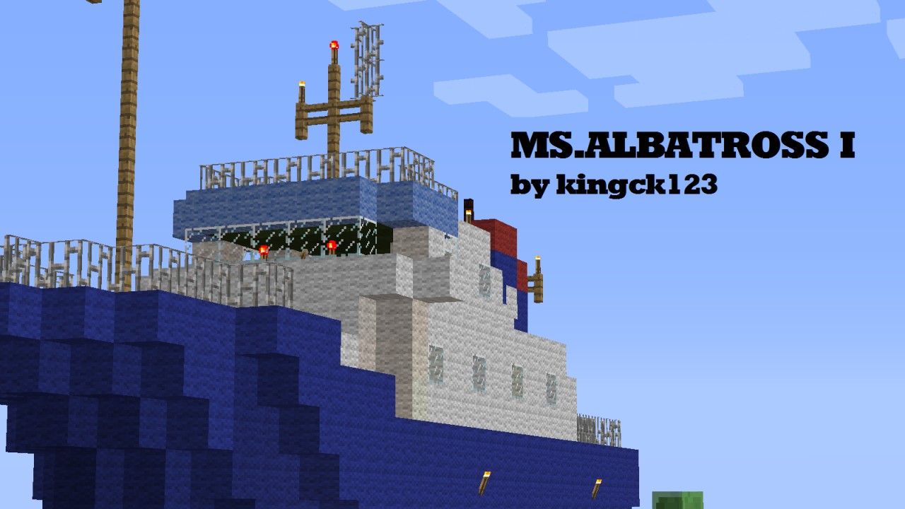 【MS.Albatross I】short range ferry Minecraft Map