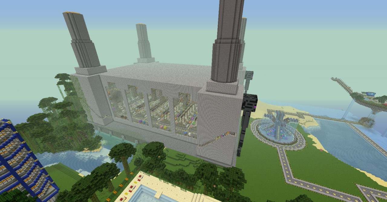 Schematic Minecraft Usine