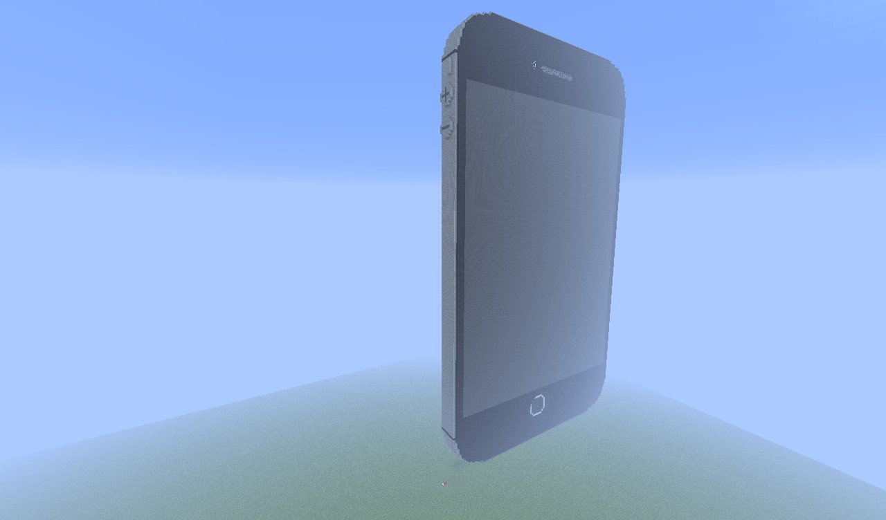 Minecraft-iPhone 4/4S Model Minecraft Map