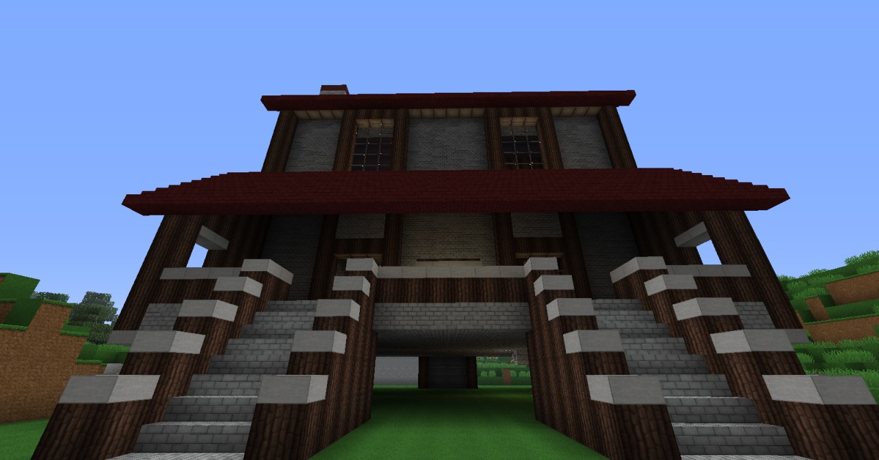 Tall house Minecraft Map