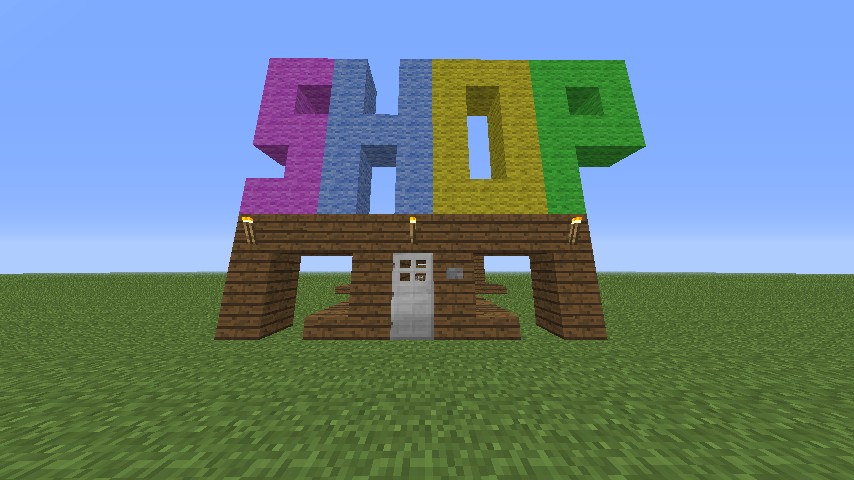 Shop With New Testificates Minecraft Map