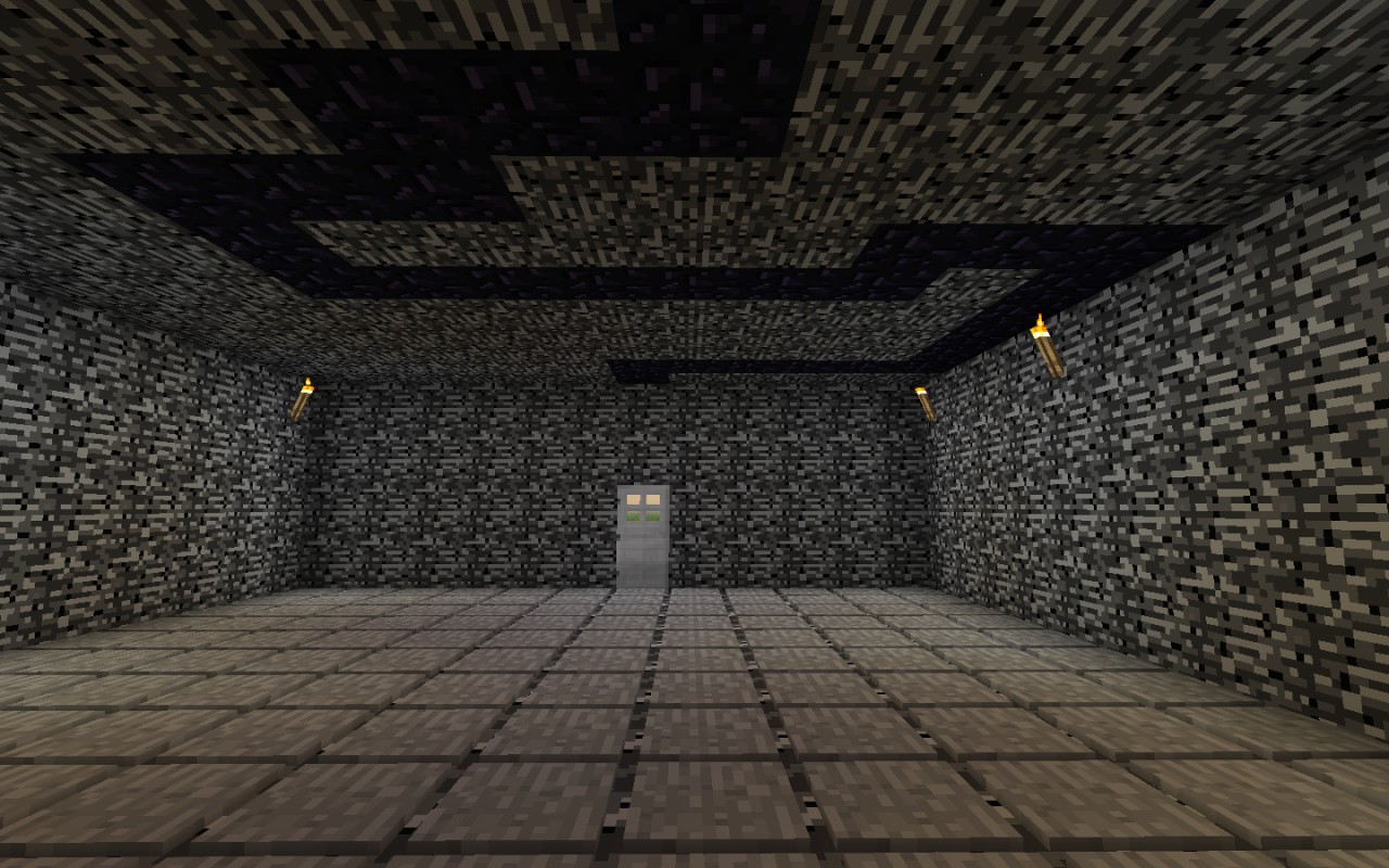 Cant escape from the bedrock(adventure map) Minecraft Map