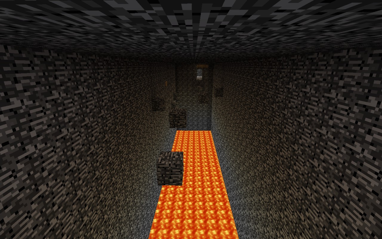 Cant escape from the bedrock(adventure map) Minecraft Map