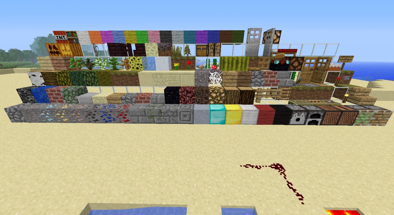 Texture-pack Tester Minecraft Map